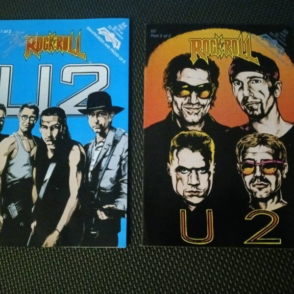 Vintage U2 Book - Etsy