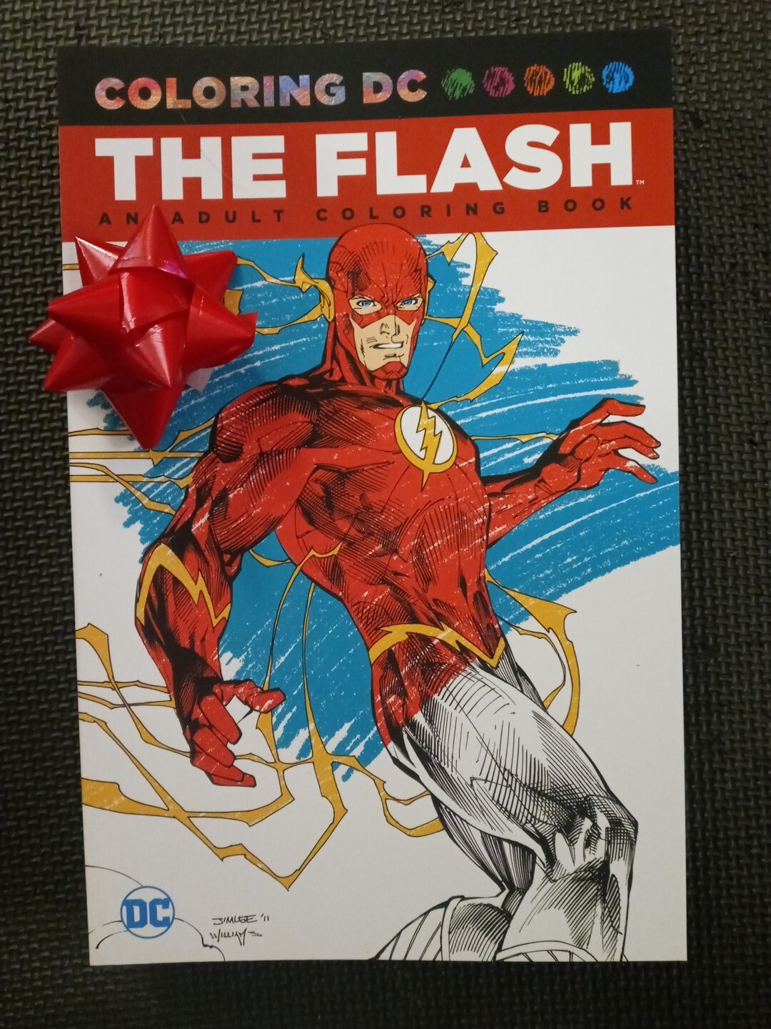 Coloring Dc the Flash Adult Coloring Books New Ships Fast for Xmas - Etsy