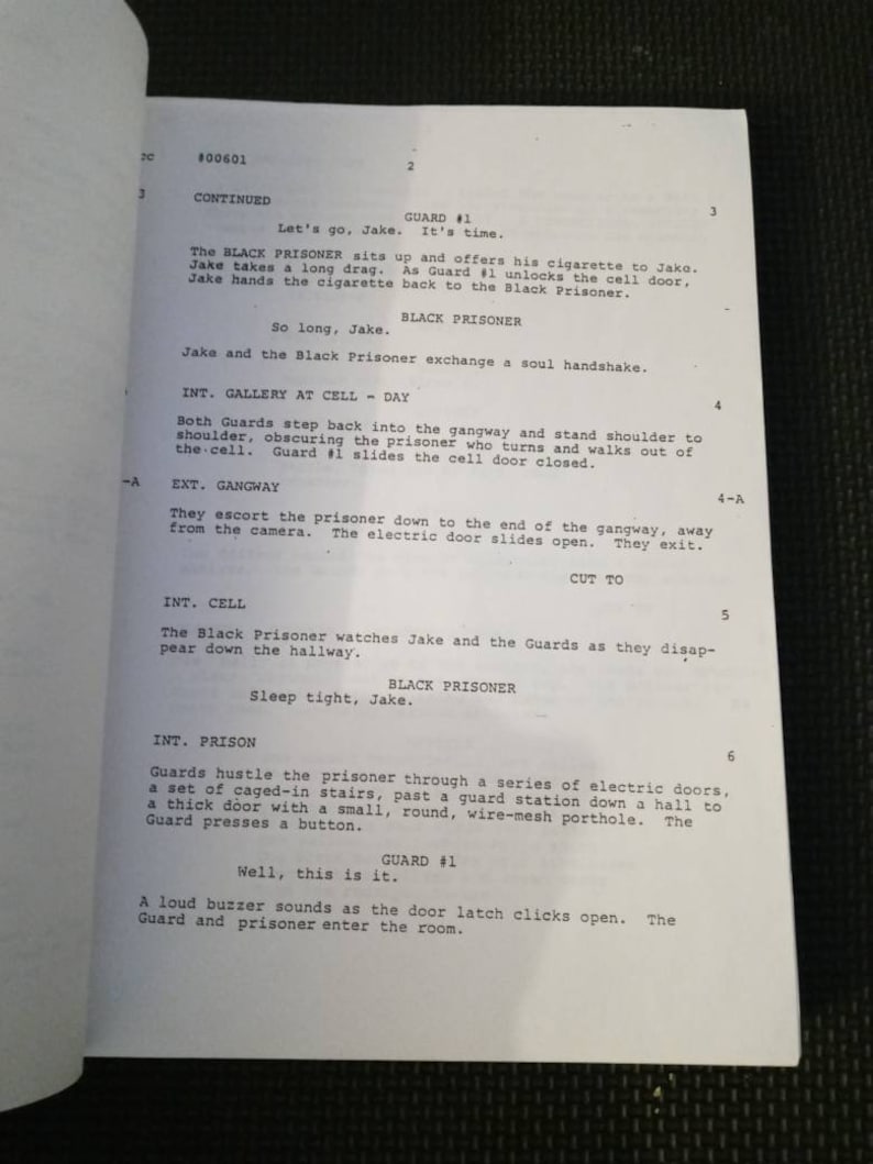 Original Production Full Length (1979) Blues Brother Movie Script. No ...