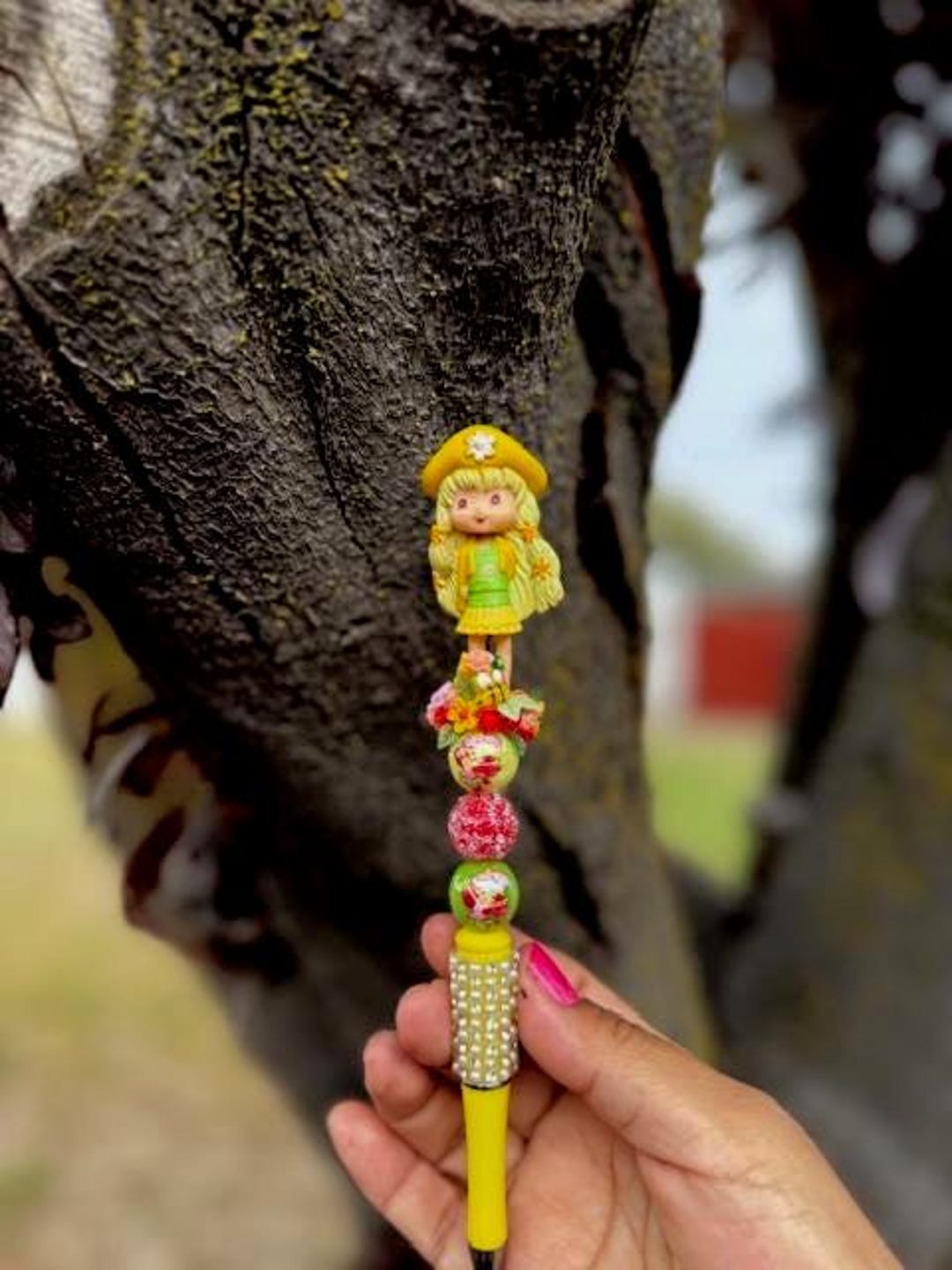 Strawberry Shortcake Beaded Pens Double Sided Design - Etsy