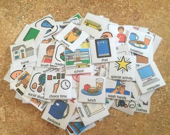 Printable TOILETING Visual Schedule Picture Sequence Behaviour Support ...