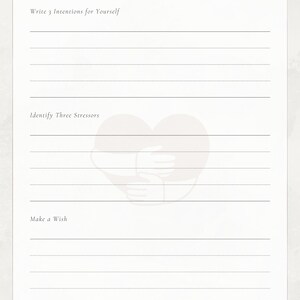 30 Day Self Care Challenge (2 Worksheets) - Etsy