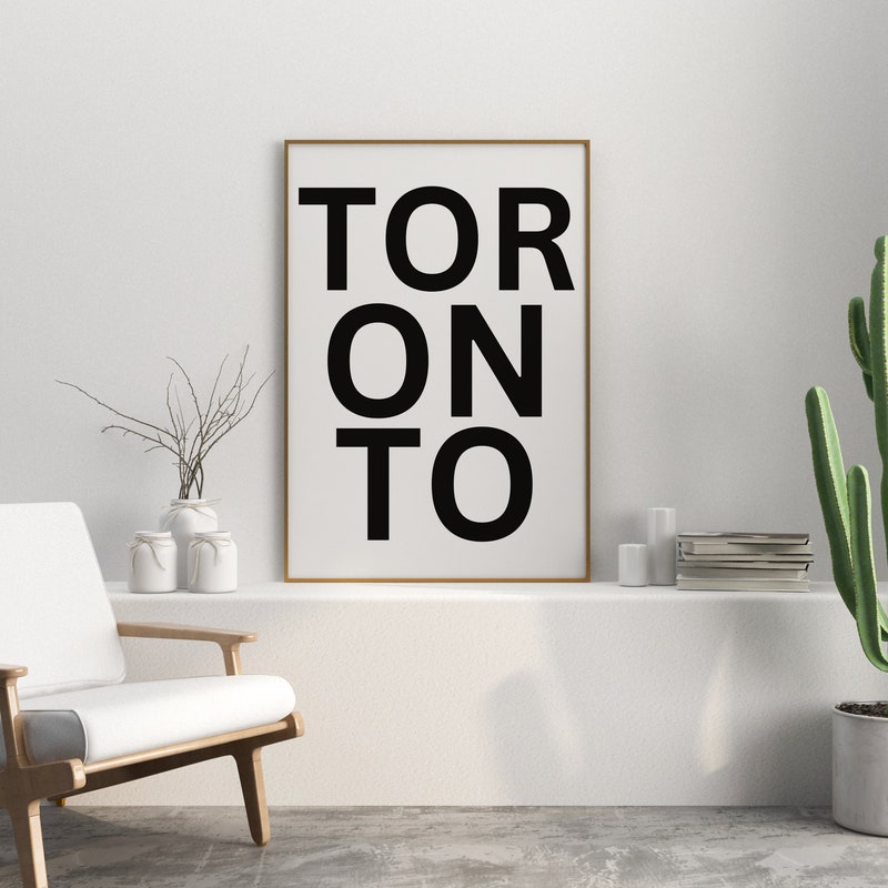 Black Typography - Etsy
