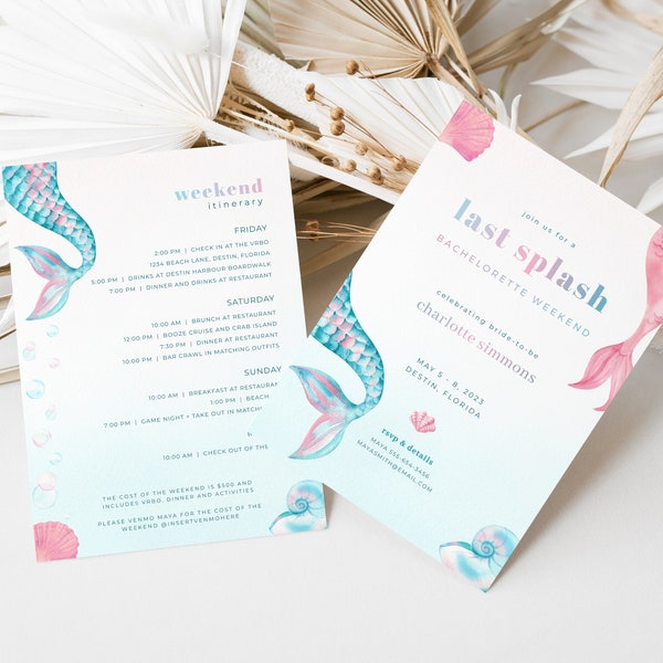 Last Splash Bachelorette - Etsy