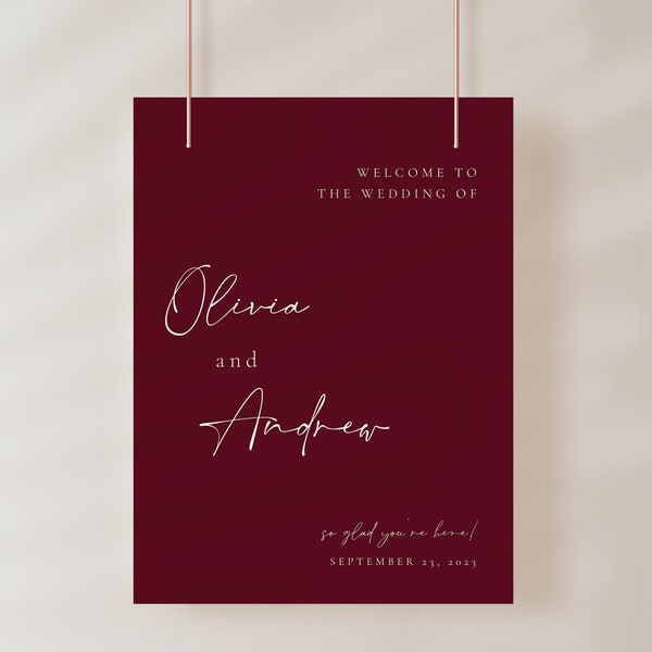 Burgundy Wedding - Etsy