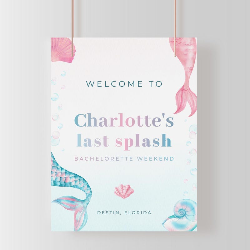 Last Splash Bachelorette - Etsy