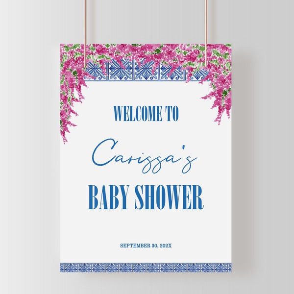 Mamma Mia Baby Shower Sign - Etsy