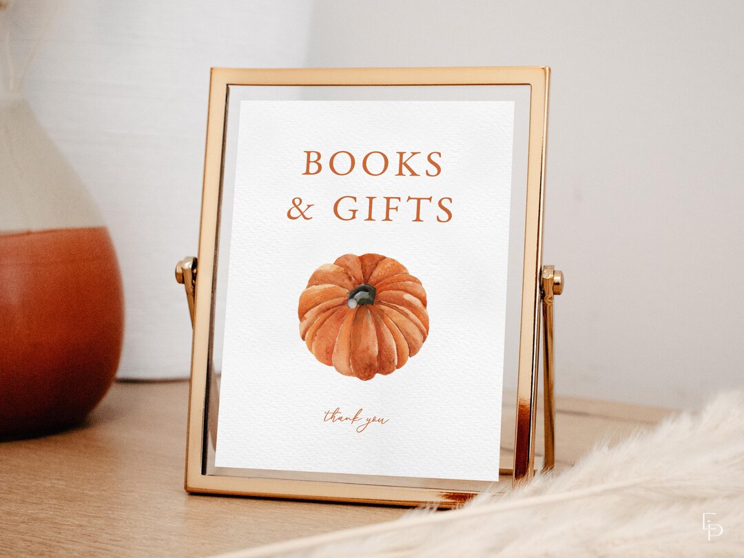 Fall in Love Baby Shower Diaper Raffle Sign Template for Pumpkin Autumn ...