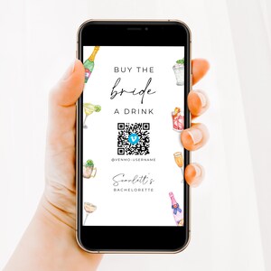 Modern Bachelorette Venmo Buy the Bride a Drink Instagram Story ...