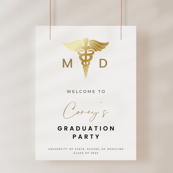Medical School Graduation Party - Etsy