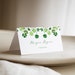 Lucky in Love Place Card Template for St. Patrick's Irish Shamrock ...