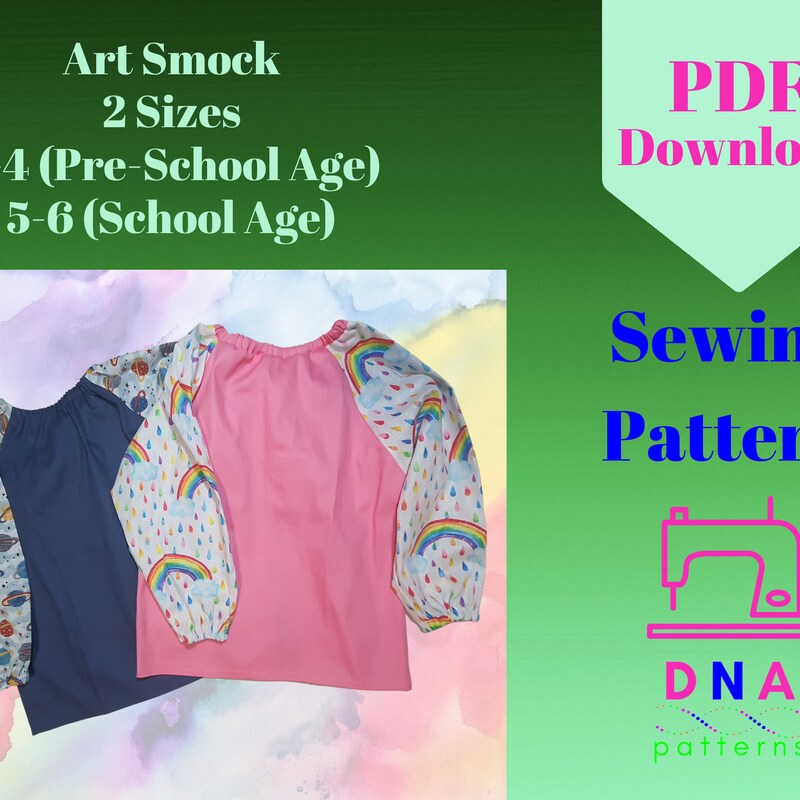 Smock Pattern - Etsy