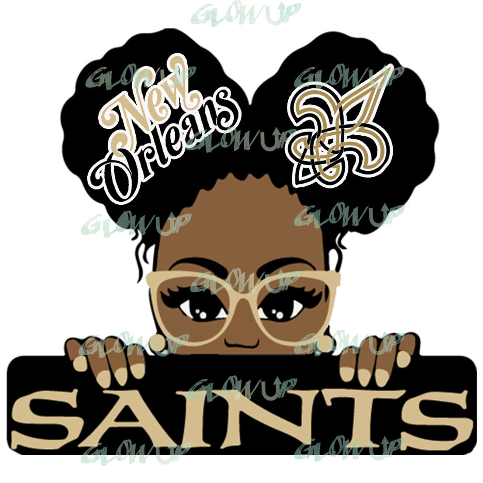 New Orleans Saints Girl - Etsy
