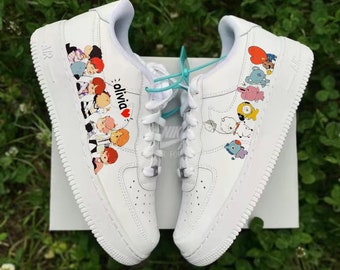 Bts Nike Air Force - Etsy