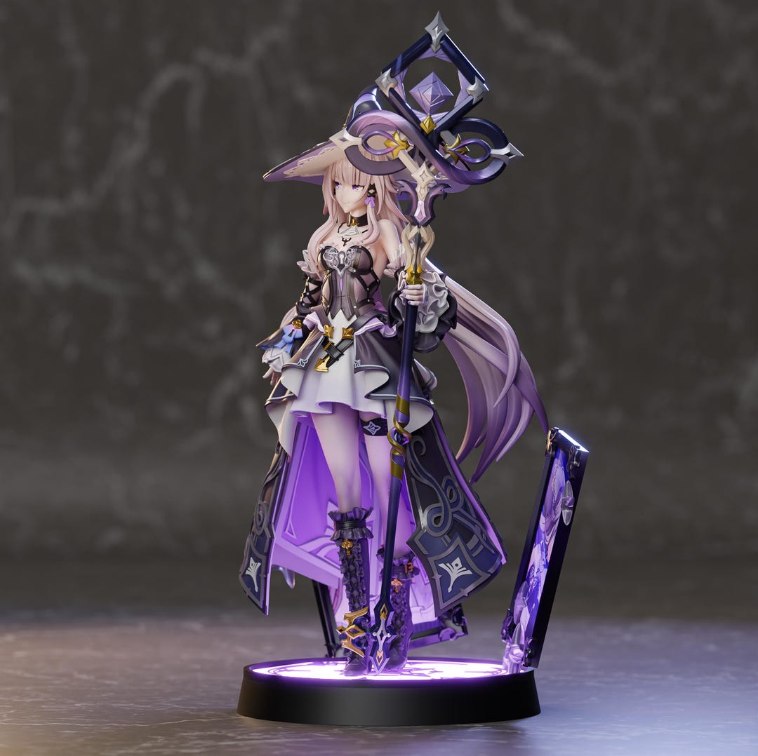 Anime Girl STL Files | 3D Print Model | Anime STL Figure | 3D Printable ...
