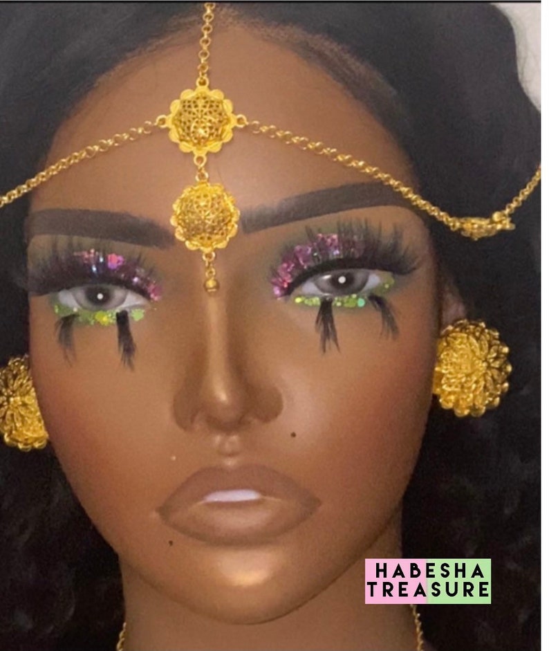 Habesha Gold Jewelry Set - Etsy