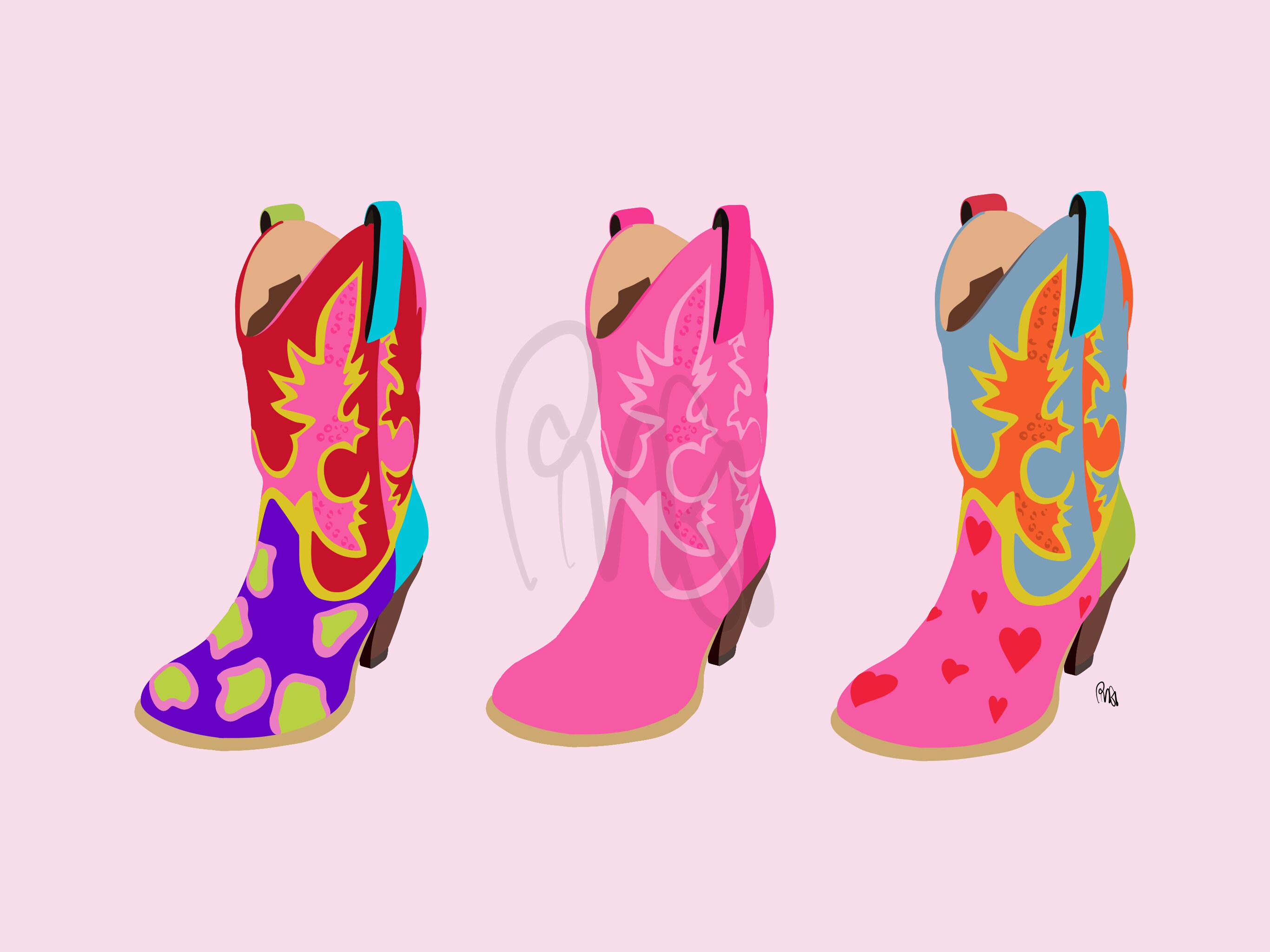 BOOTS X3 Printable - Etsy