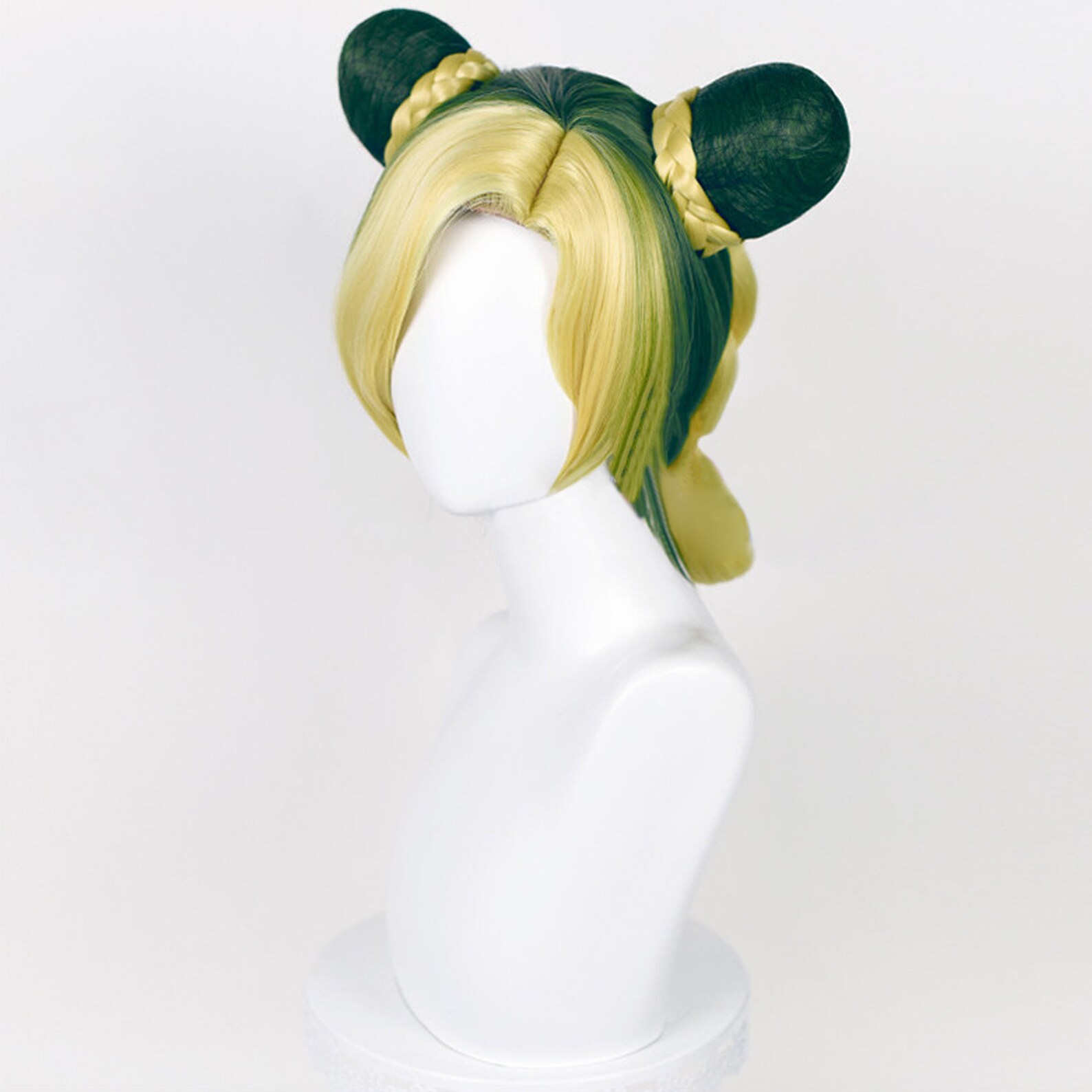 Kujo Jolyne's Cosplay Wig Gold and Green Cosplay Wig - Etsy