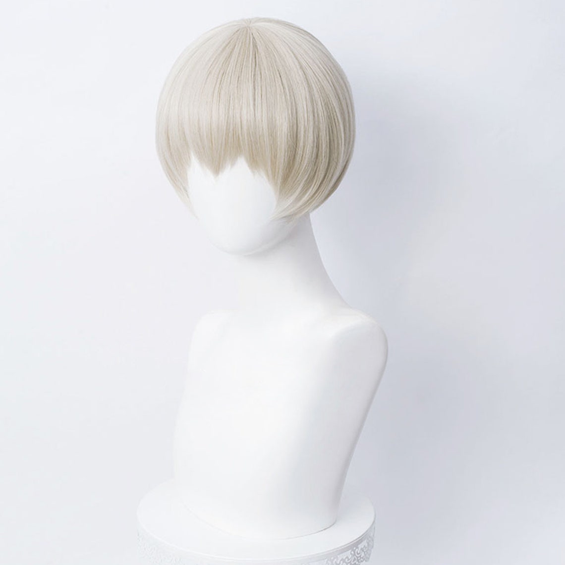 Inumaki Toge Cos Wig, White Wig, Cosplay Wig - Etsy