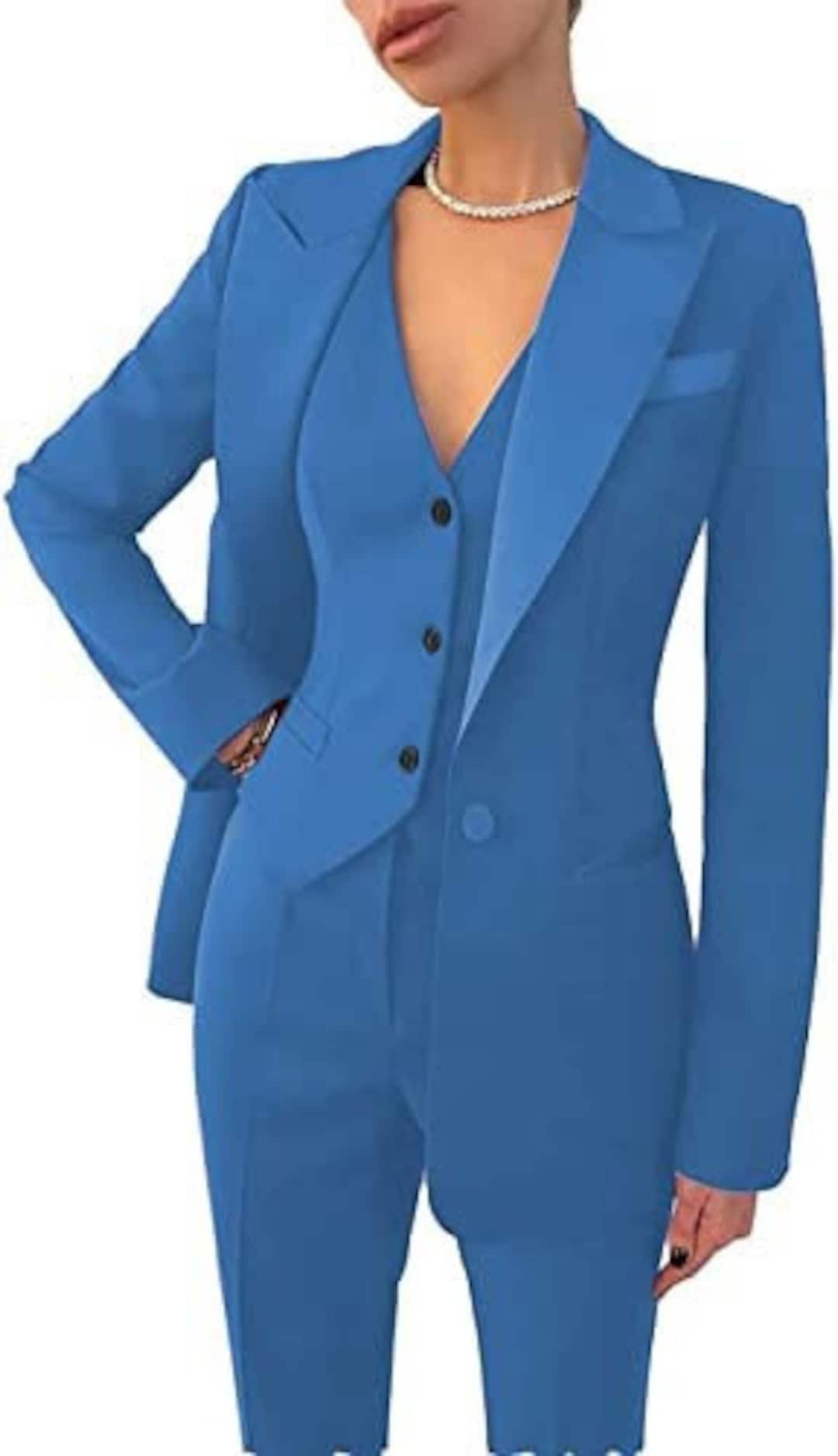 Womens 3 Piece Suits Women Suit Set Women Tuxedo Suits - Etsy