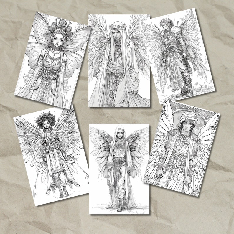 The World of Fairies VOL.1 Coloring Book | Adults & Children Coloring ...