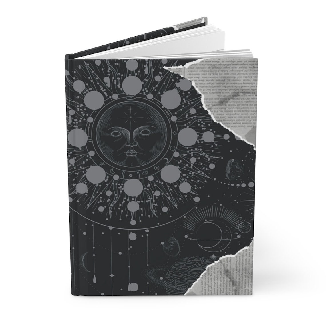 Black Sun Journal | Solar System Journal | Tear Journal | Torn Journal ...
