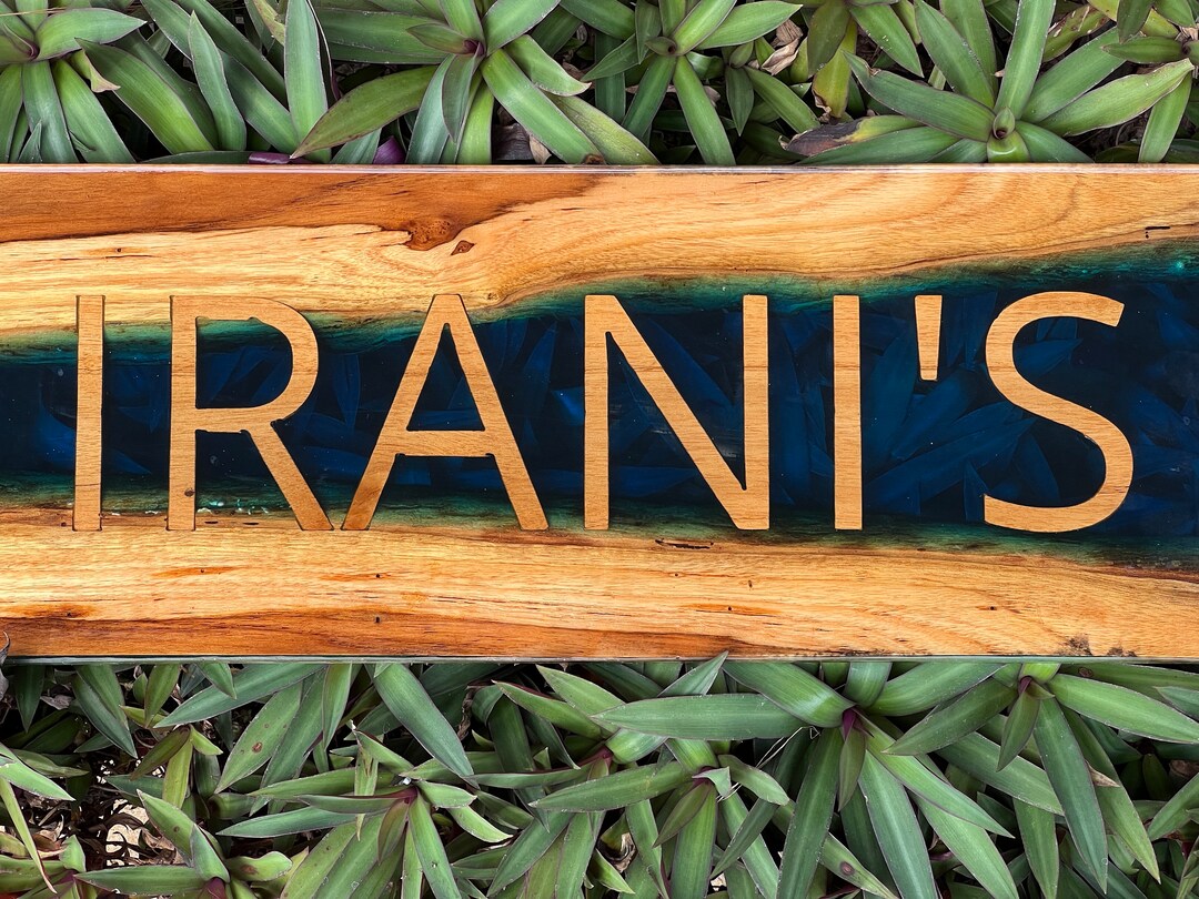 Custom Wood Name Sign | Family ,house Name Sign | Home Wall Decor ...