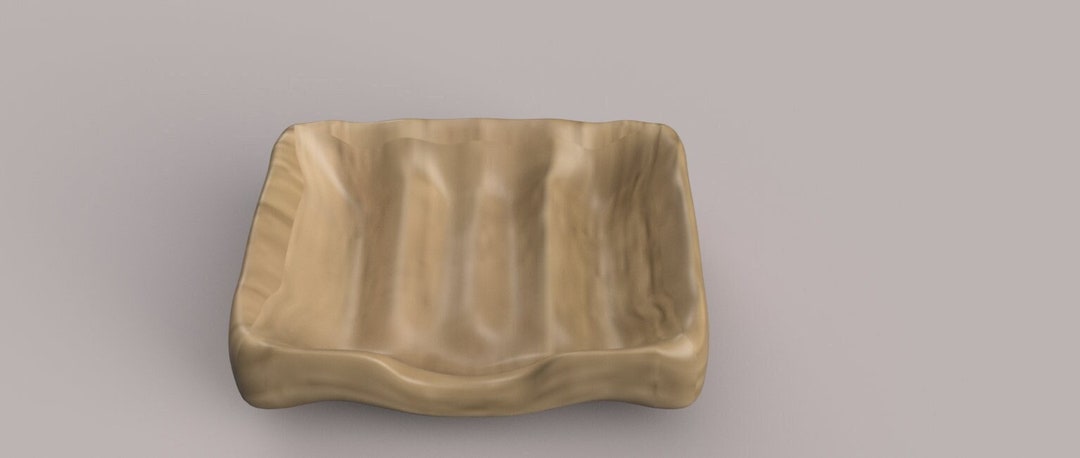 Soap Dish 3D Design Files for 3d Printing or Cnc Machining - Etsy
