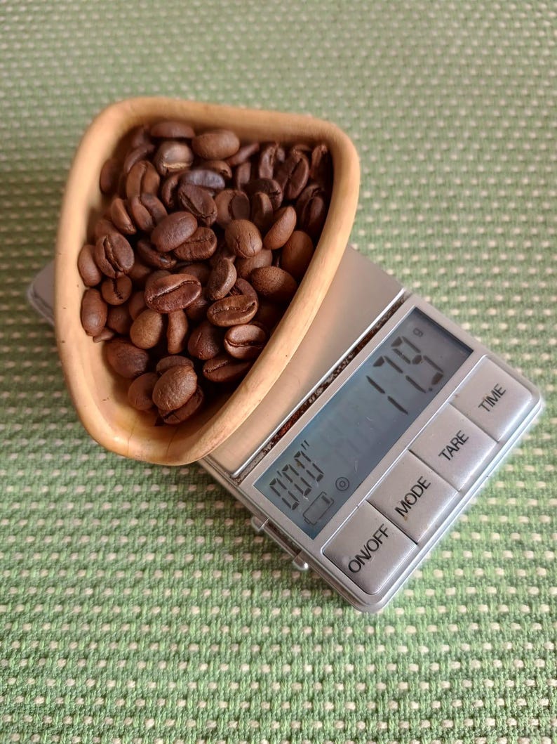 Coffee Tree Wood - Coffee Beans Dozing Cup, Dozing Bowl Made From 100 ...