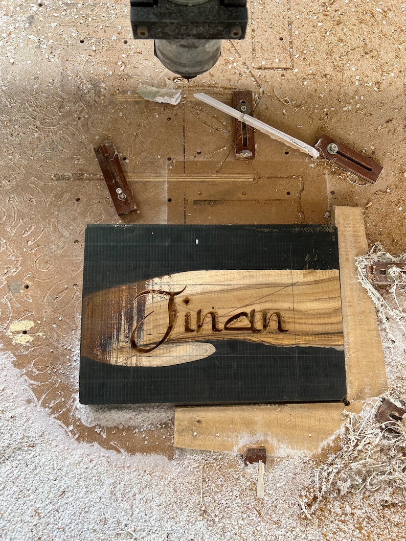Name Signs for Home| Wood & Resin| Epoxy Inlay| Gift for Home| Custom ...