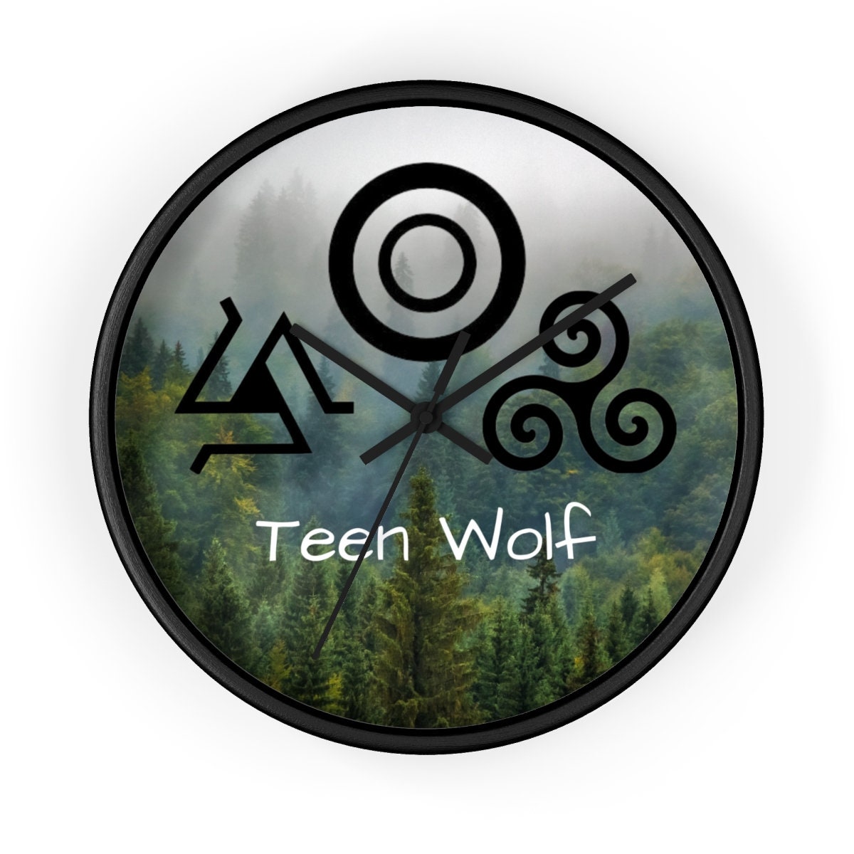 Teen Wolf Wall Clock - Etsy