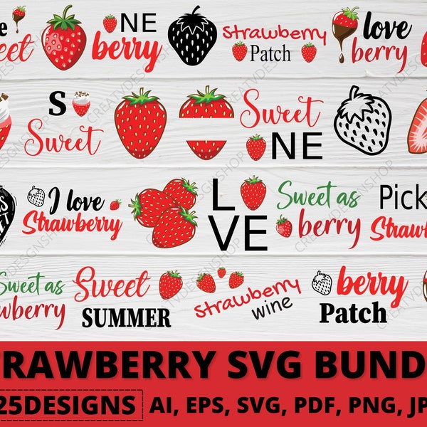 Berry Sweet Clipart - Etsy