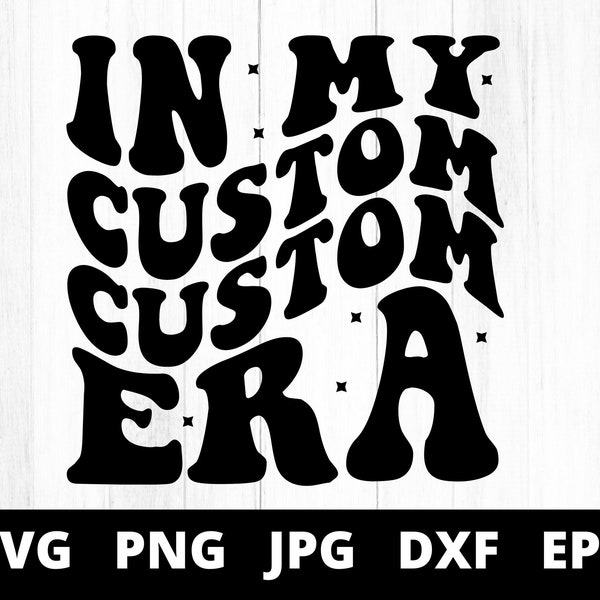 In My Era Wavy Font - Etsy