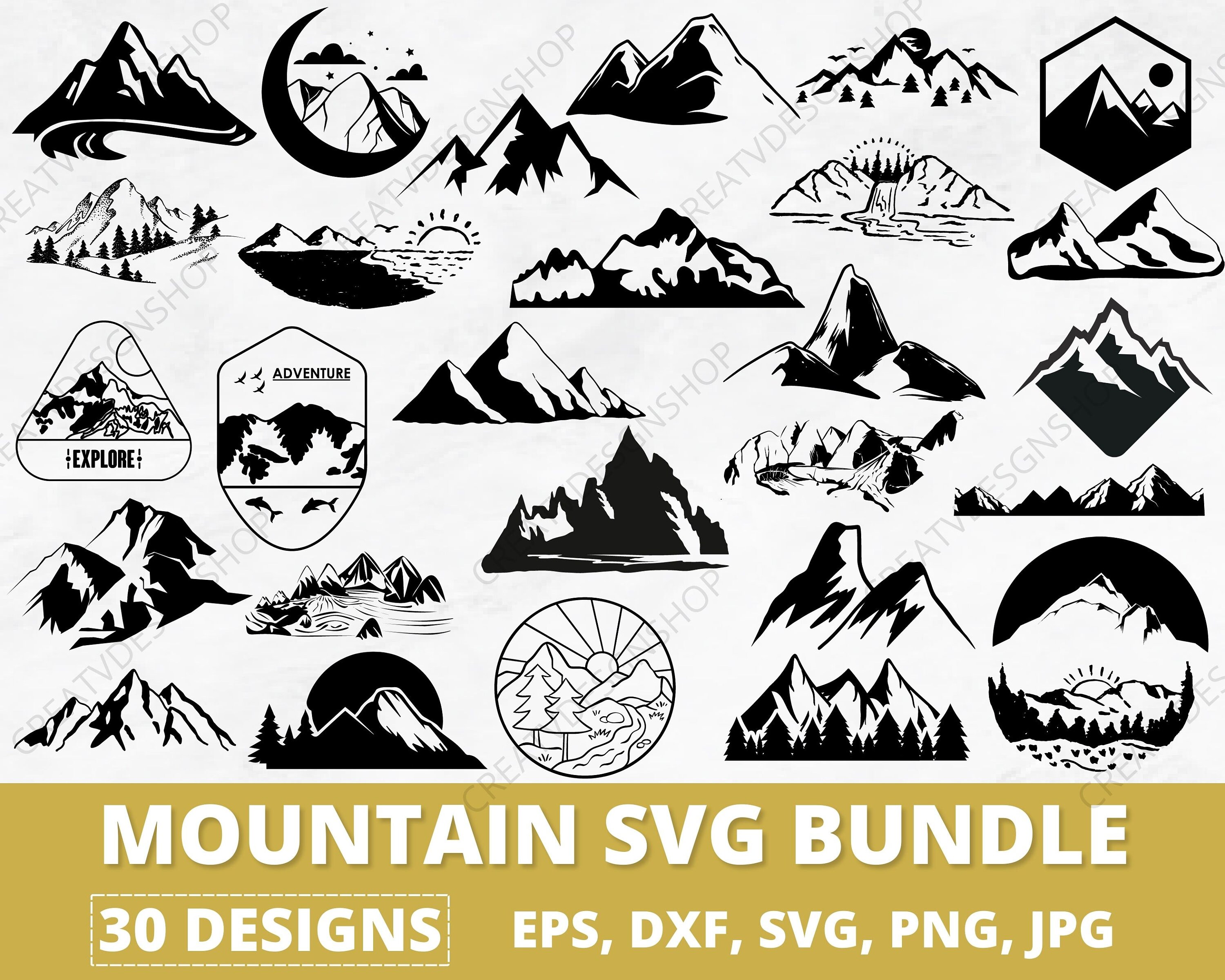 Mountain Top Vector