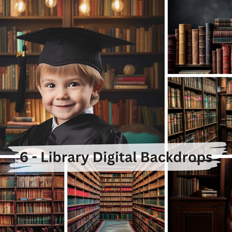 School Digital Background - Etsy