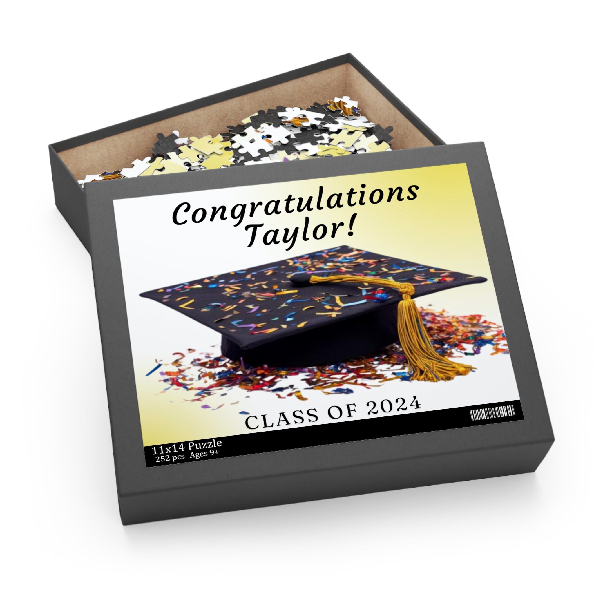 Graduation Gift, Personalized Puzzle, Jigsaw Puzzle, Unique Gift ...
