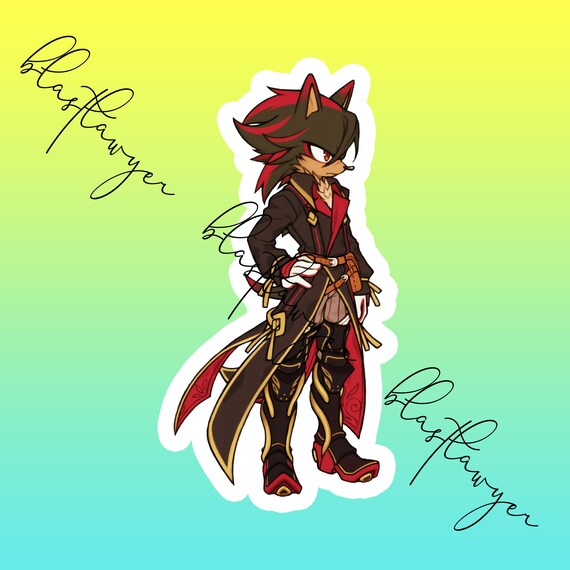 Sonic Shadow Stickers Sonic 2 Sonic and Shadow Sonic 2 - Etsy