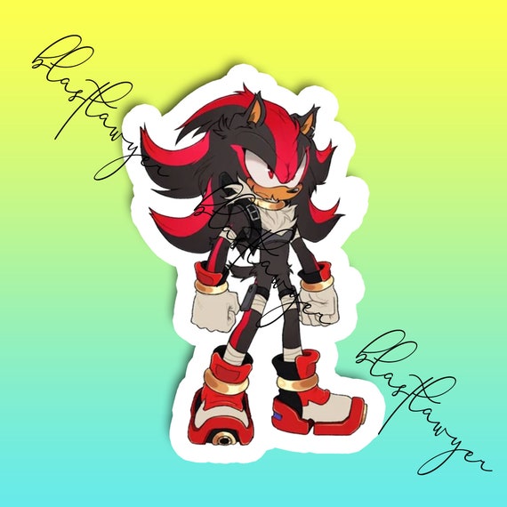 Sonic Shadow Stickers Sonic 2 Sonic and Shadow Sonic 2 - Etsy
