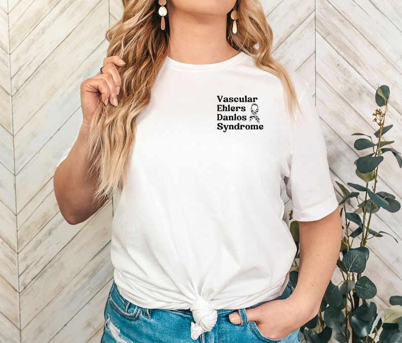 Ehlers Danlos Syndrome T-shirt, Veds Shirt, EDS Awareness T Shirt ...