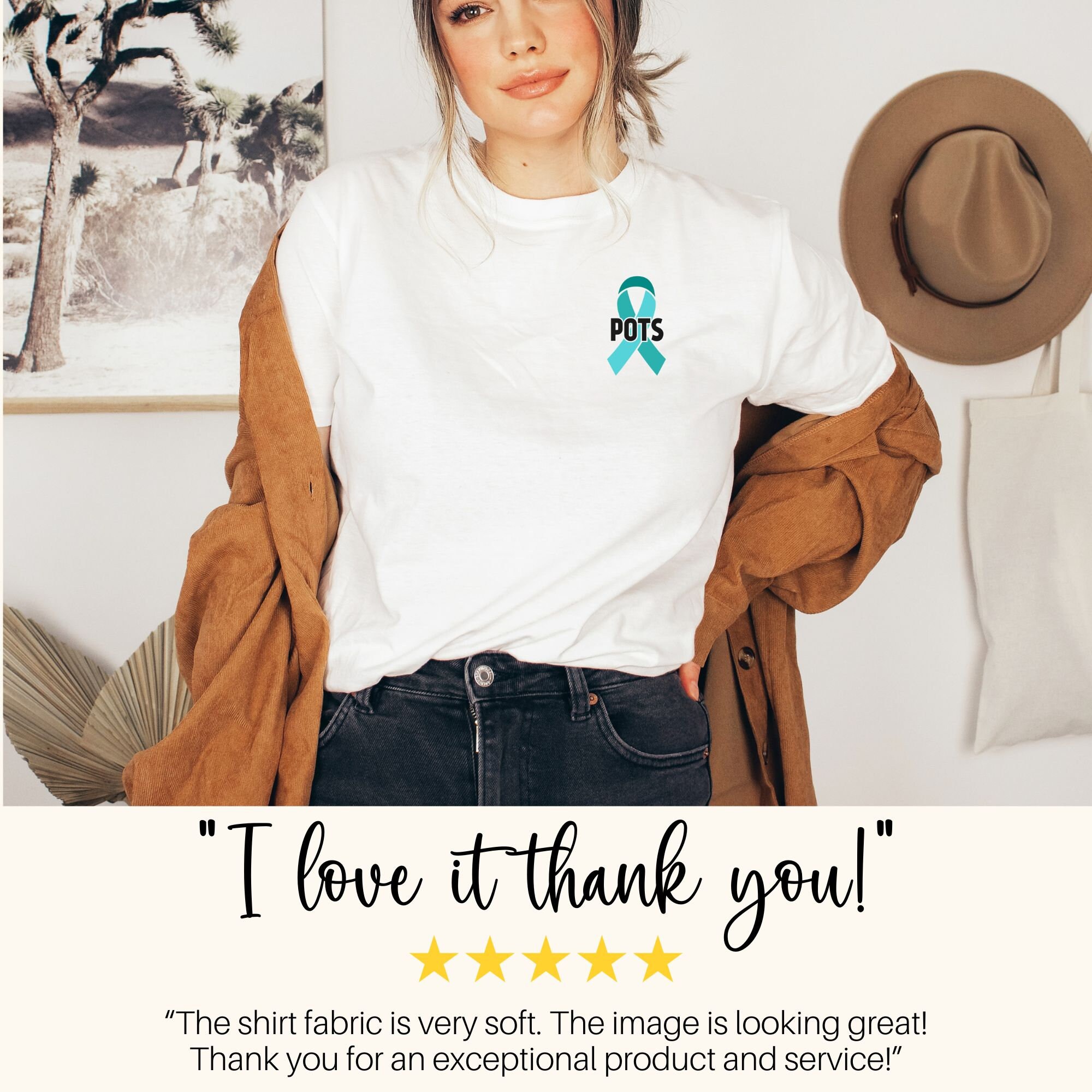 POTS Awareness Shirt, Postural Orthostatic Tachycardia Syndrome T-shirt ...