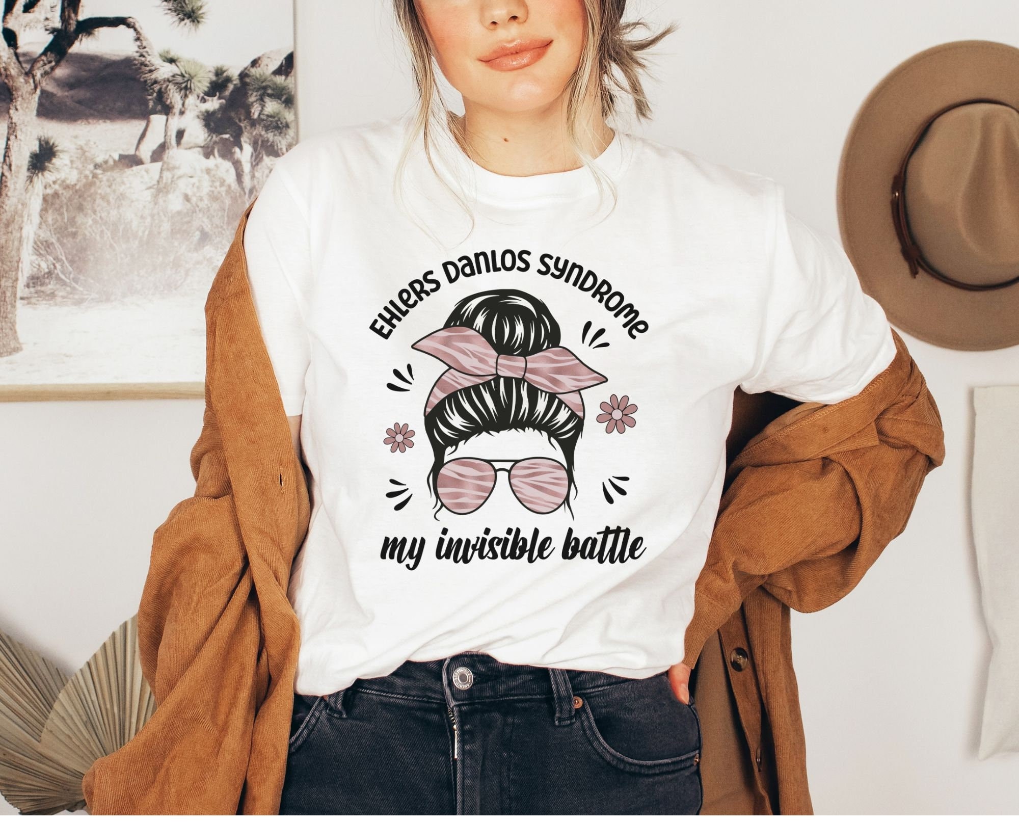 Ehlers Danlos Syndrome T-shirt, EDS Shirt, EDS Awareness T Shirt ...