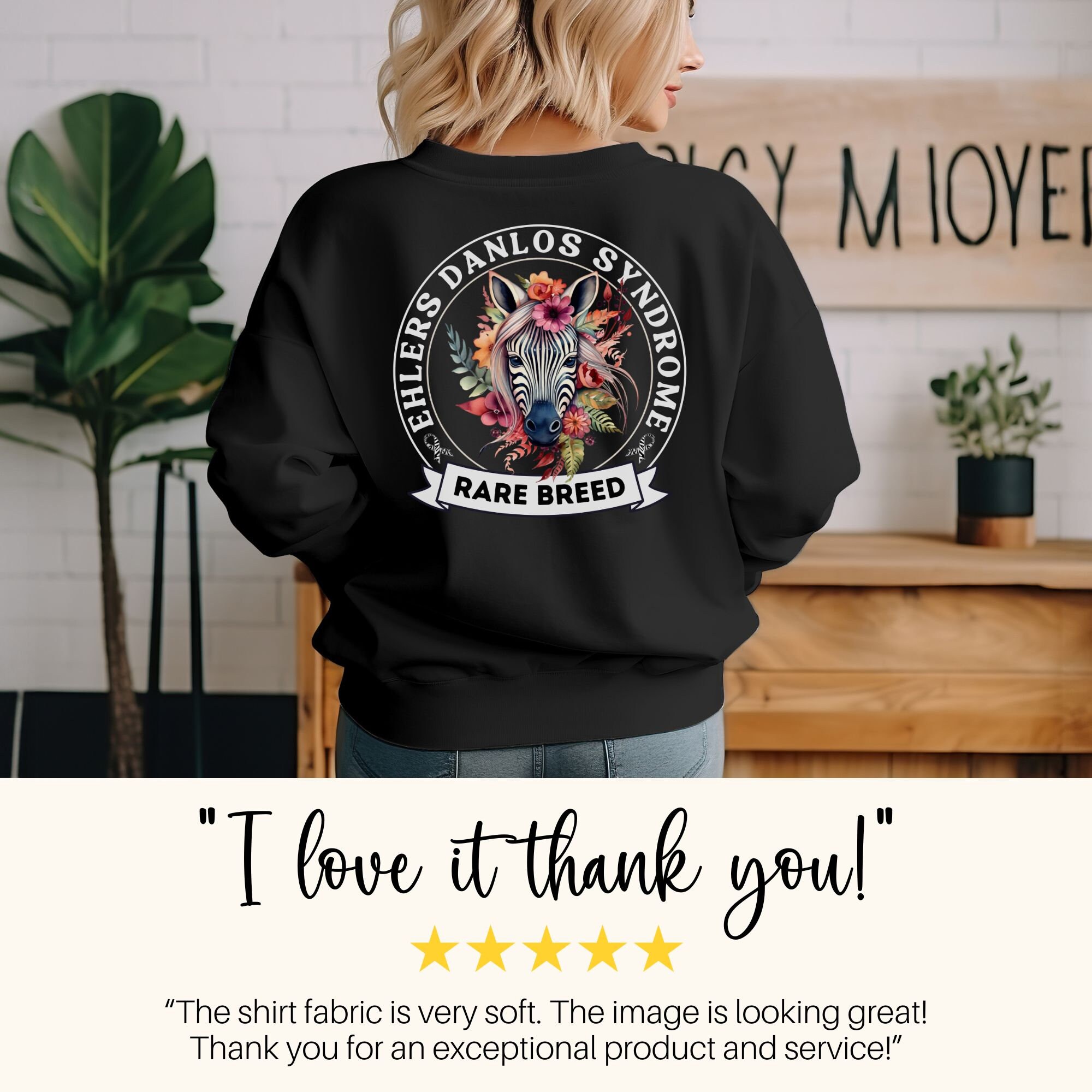 Ehlers Danlos Syndrome Shirt, EDS Gift, EDS Awareness Sweatshirt ...