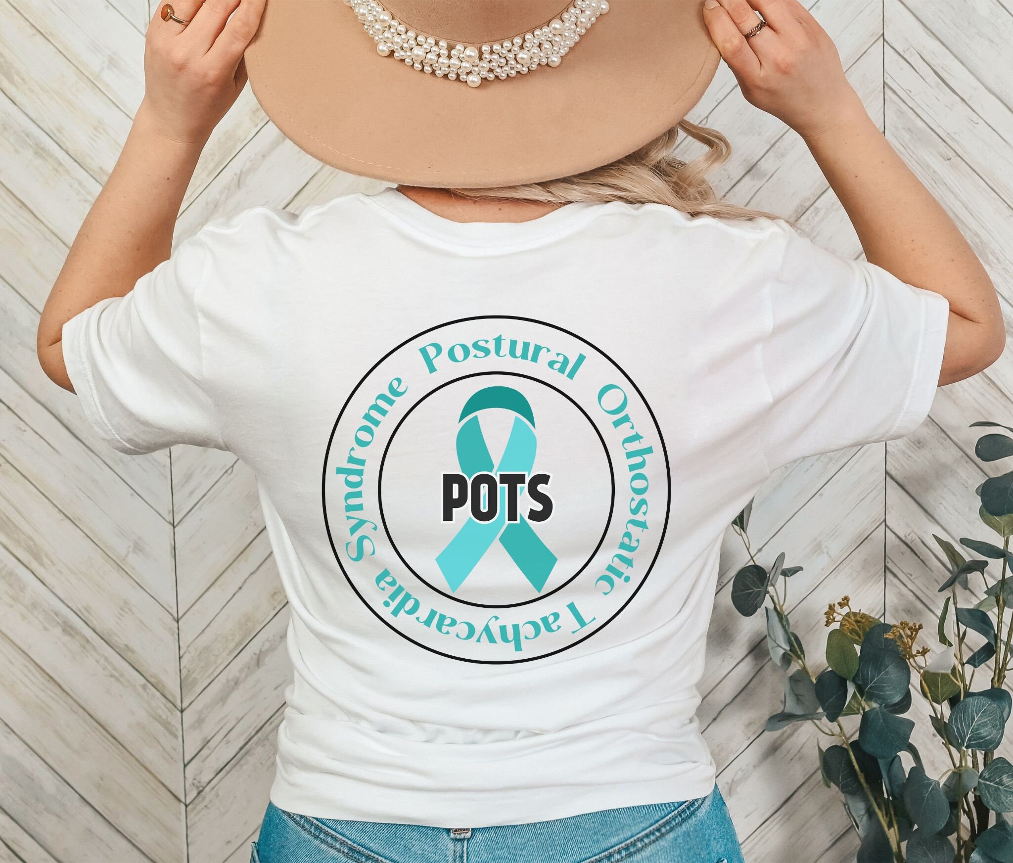 POTS Awareness Shirt, Postural Orthostatic Tachycardia Syndrome T-shirt ...