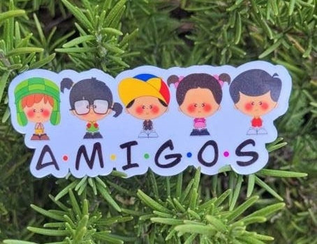 El Chavo Die Cut Vinyl Sticker La Vecindad Friends Amigos - Etsy