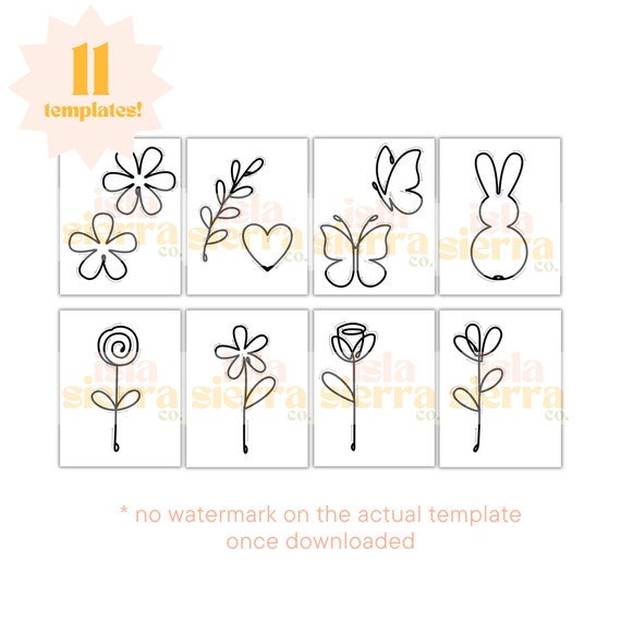 Plantillas Para Pintar Con Hilo COLOREAR DIBUJOS DE HILOS