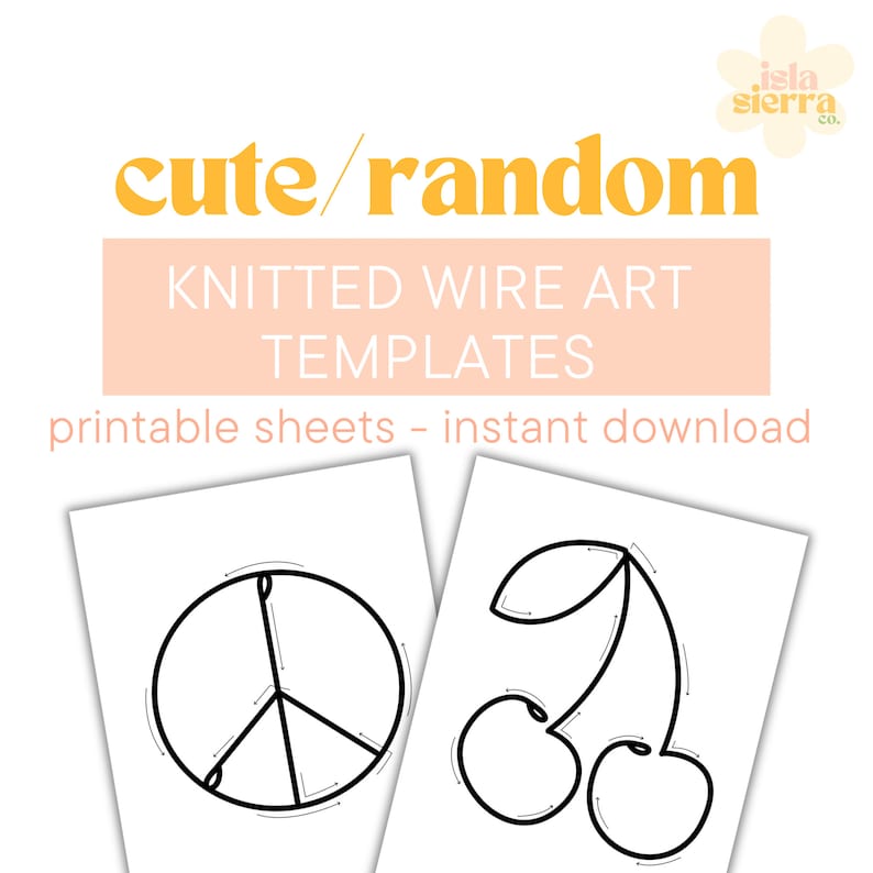 Plantillas Imprimibles para Alambre Tejido / Tricotin / Diseños Lindos ...