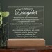 Personalized Acrylic Plaque for Daughter – 'straighten Your Crown' - Etsy