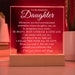 Personalized Acrylic Plaque for Daughter – 'straighten Your Crown' - Etsy
