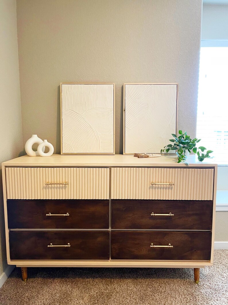 Sold- Not for Sale- Custom Built Midcentury Modern Dresser - Etsy