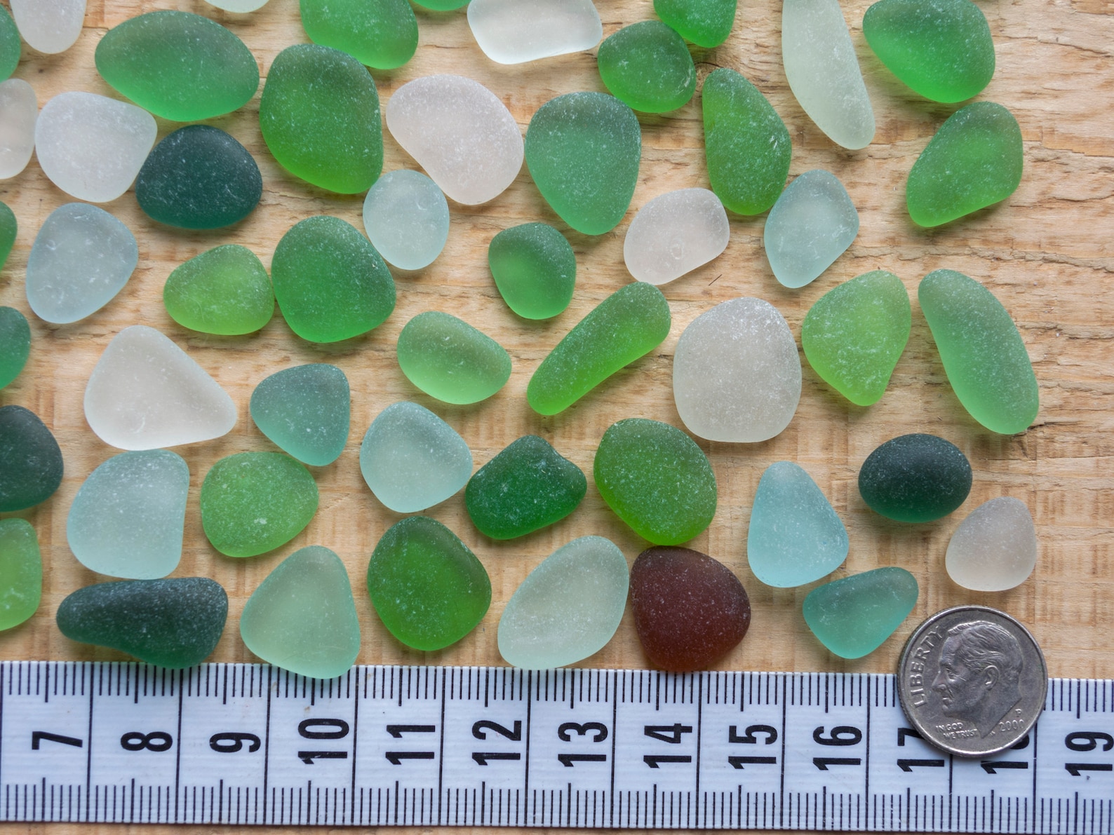 Teeny Sea Glass. 100 Pieces. A188 - Etsy